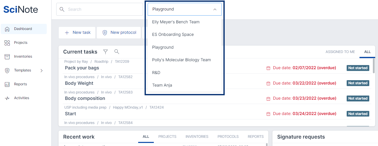How To Switch between teams